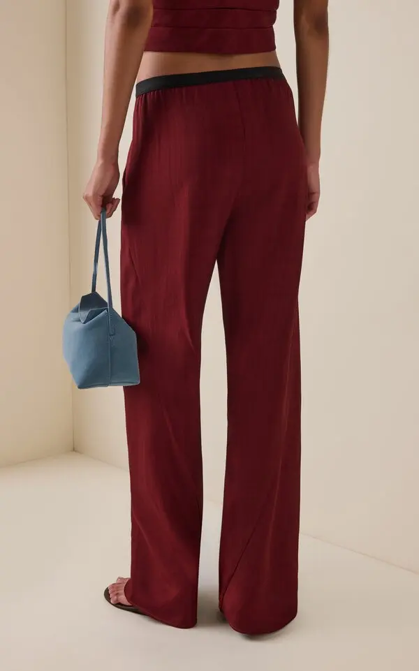 Christopher Esber Atlas Bias Straight Leg Trousers