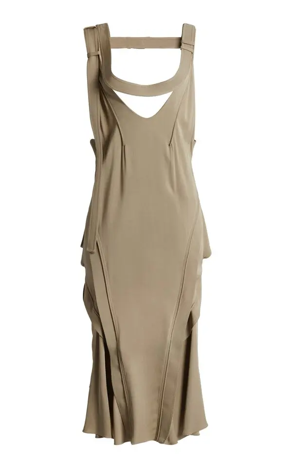 Christopher Esber Utility Belted Maxi Dress