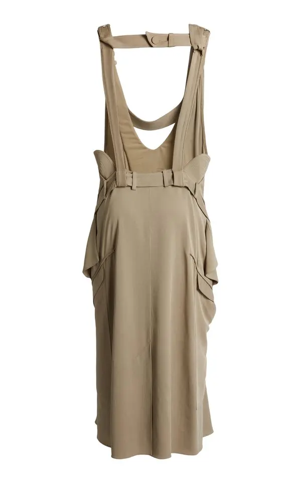 Christopher Esber Utility Belted Maxi Dress