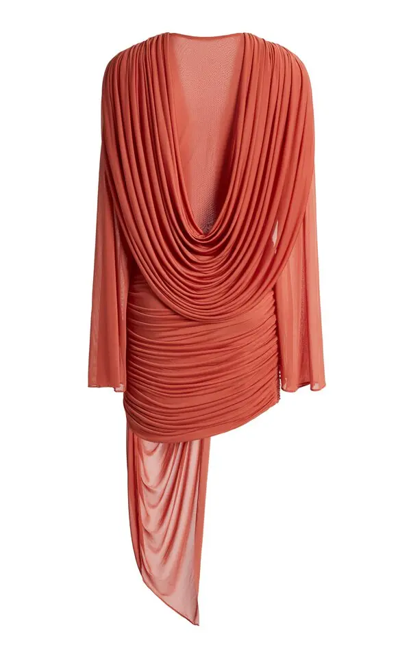 Christopher Esber Ripple Draped Mini Dress