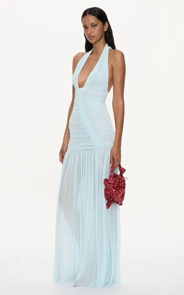 Christopher Esber Orion Gown - Blue