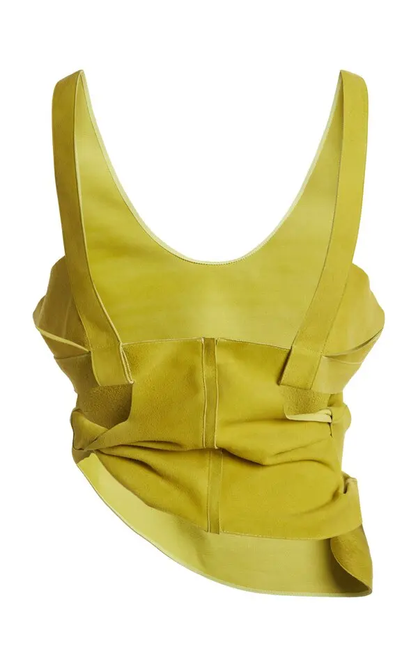 Christopher Esber Marea Suede Tank Top