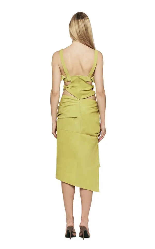 Christopher Esber Marea Suede Tank Top