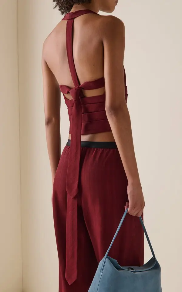 Christopher Esber Reyer Tailored Tie Top