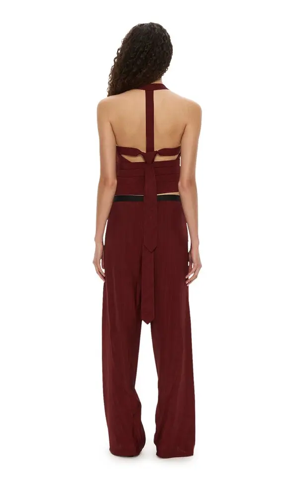 Christopher Esber Reyer Tailored Tie Top