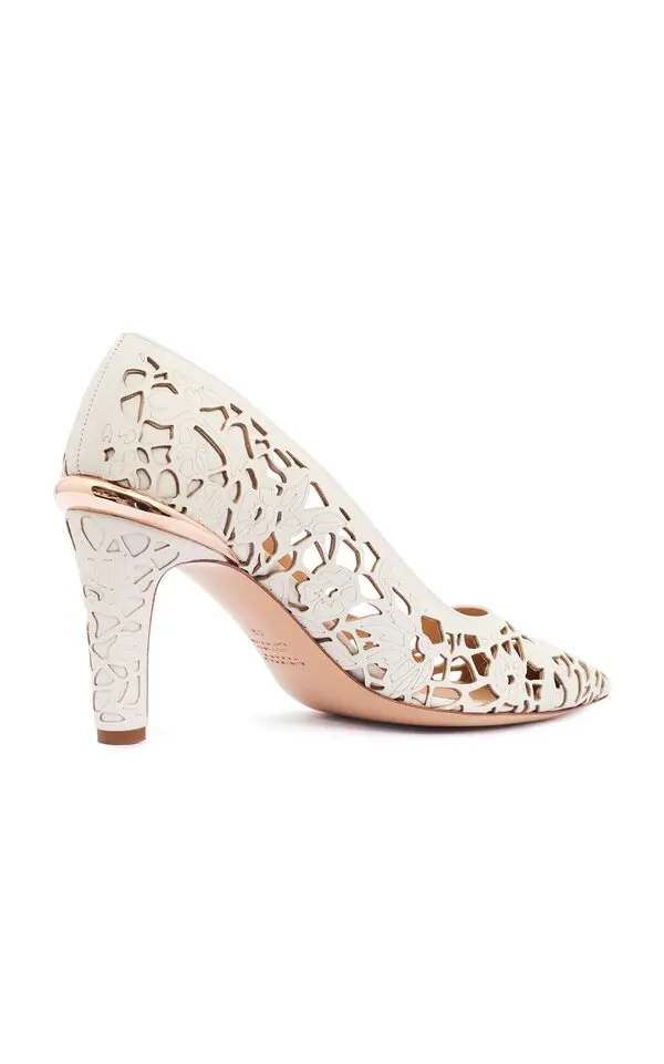 Gabriela Hearst Edwina Lace Pump - Ivory