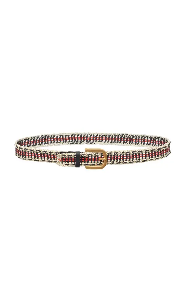 Gabriela Hearst Woven Sam Belt