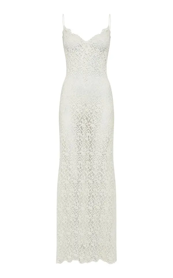 Gabriela Hearst Nesta Cotton Maxi Dress - Ivory