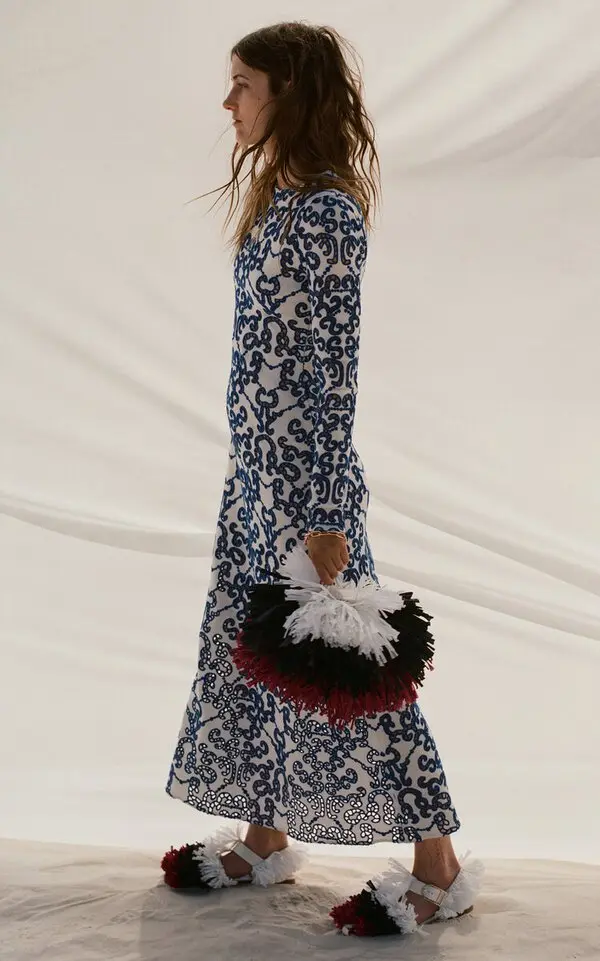 Gabriela Hearst Olla Wool Maxi Dress