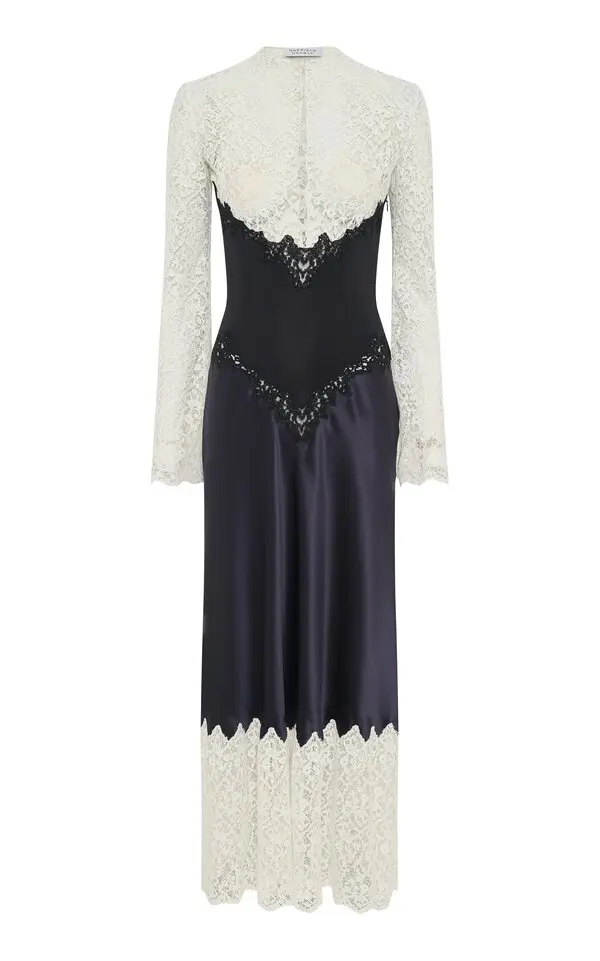 Gabriela Hearst Esker Cotton Maxi Dress - Multi