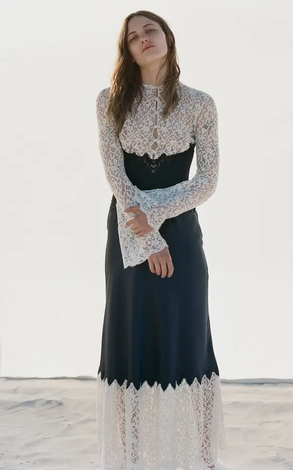 Gabriela Hearst Esker Cotton Maxi Dress