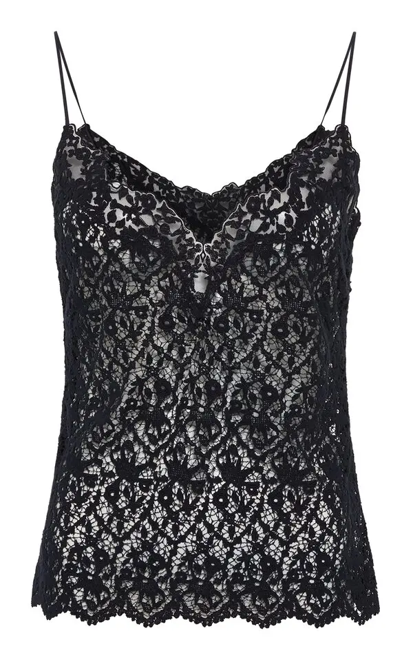 Gabriela Hearst Umbra Cotton Top - Navy