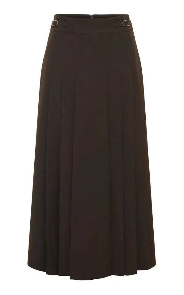 Gabriela Hearst Wesley Virgin Wool Maxi Skirt