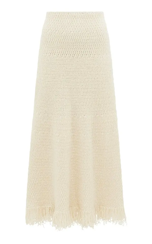 Gabriela Hearst Sedge Wool-cashmere Maxi Skirt