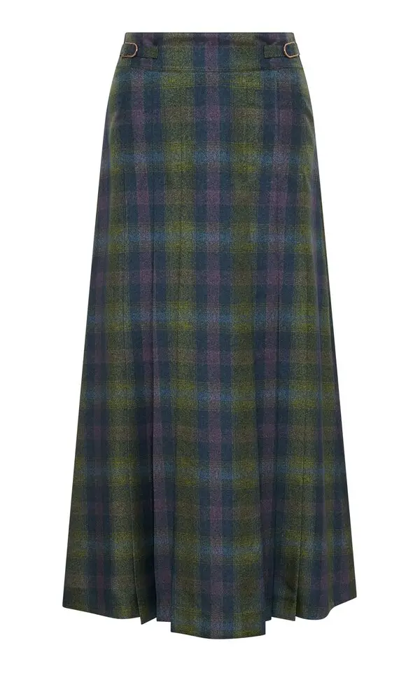 Gabriela Hearst Wesley Silk Maxi Skirt