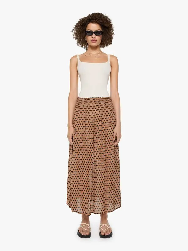 Natalie Martin Bella Skirt Grande Polka Dot - Black