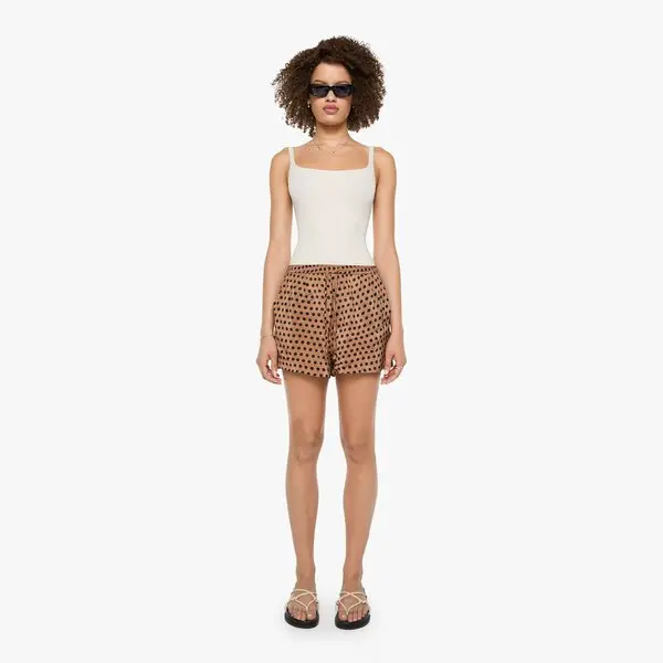 Natalie Martin Jasper Short Grande Polka Dot - Black