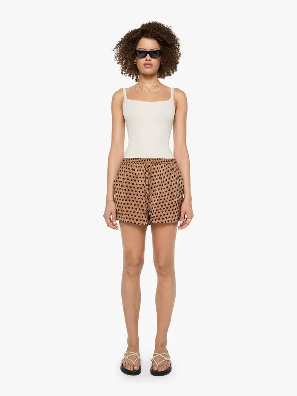 Natalie Martin Jasper Short Grande Polka Dot - Black