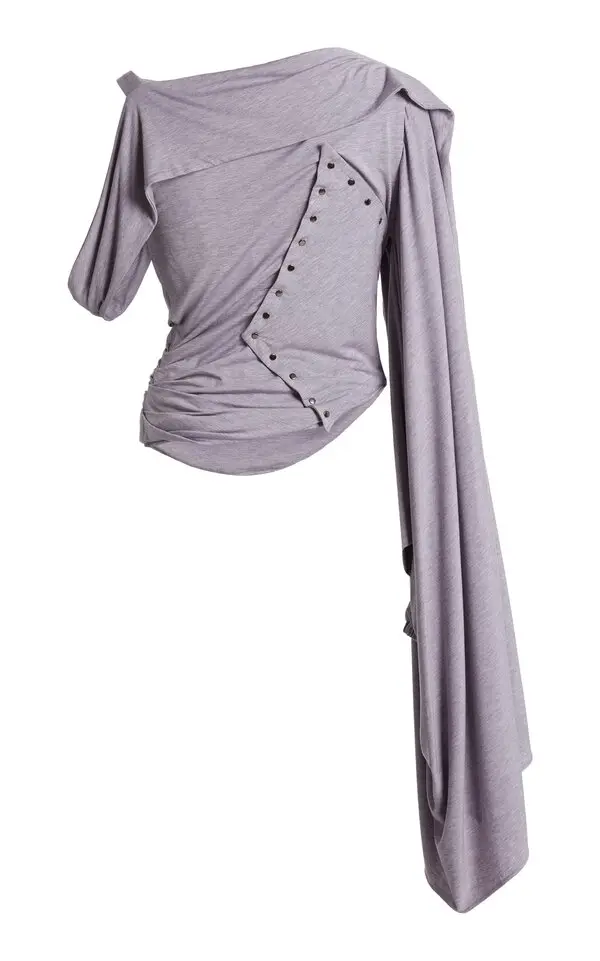 Christopher Esber Aether Marle Jersey Top
