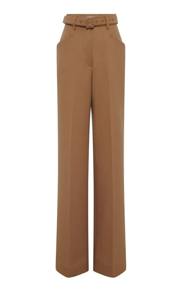 Gabriela Hearst Norman Wool-silk Pants