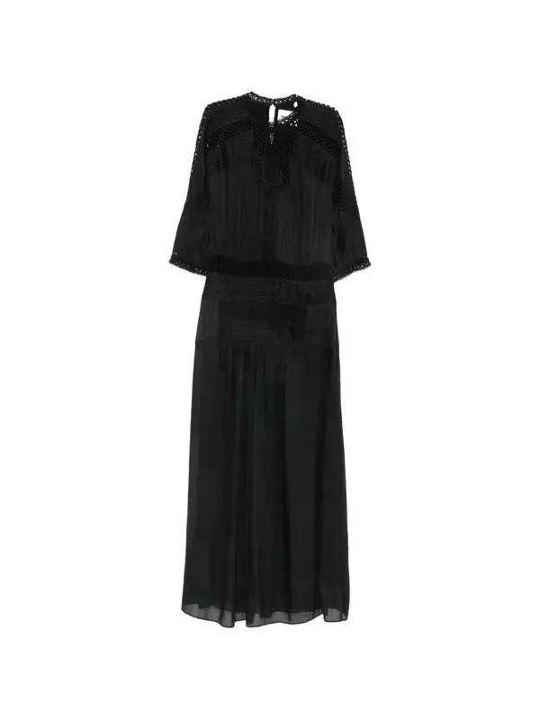 MARANT ETOILE Crochet-detail Maxi Dress