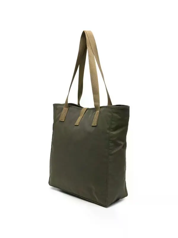 A.p.c. Logo Detail Buckle-strap Shoulder Bag - Green