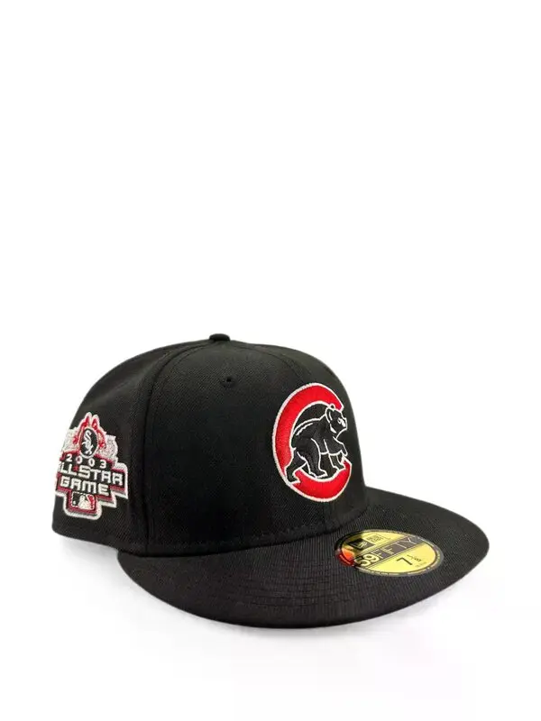 New Era Chicago Cubs 59fifty Baseball Cap - Black