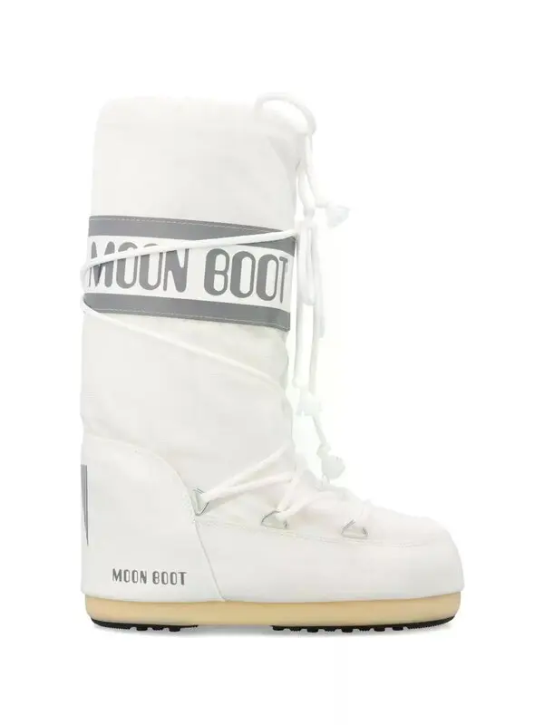 Moon Boot Icon Lace-up Boots - White