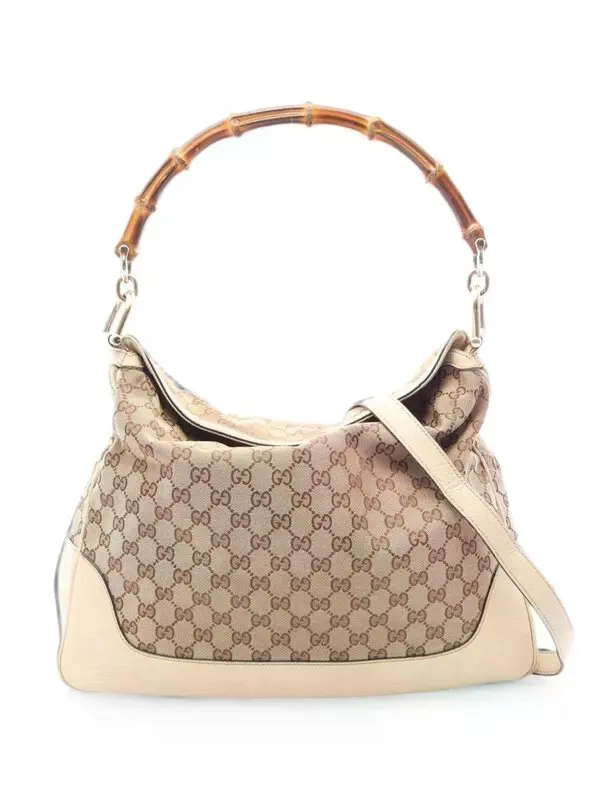 Gucci Diana Bamboo Gg Shoulder Bag
