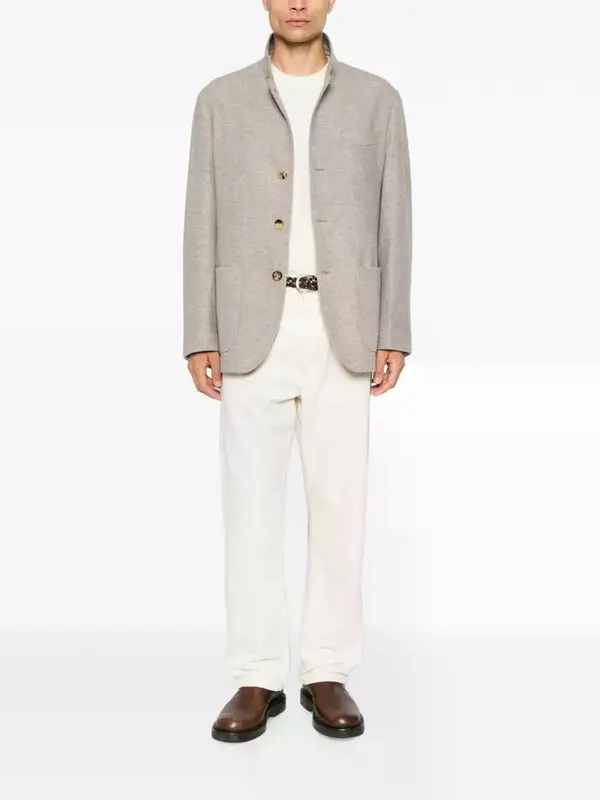 Brunello Cucinelli Cashmere Single-breasted Blazer