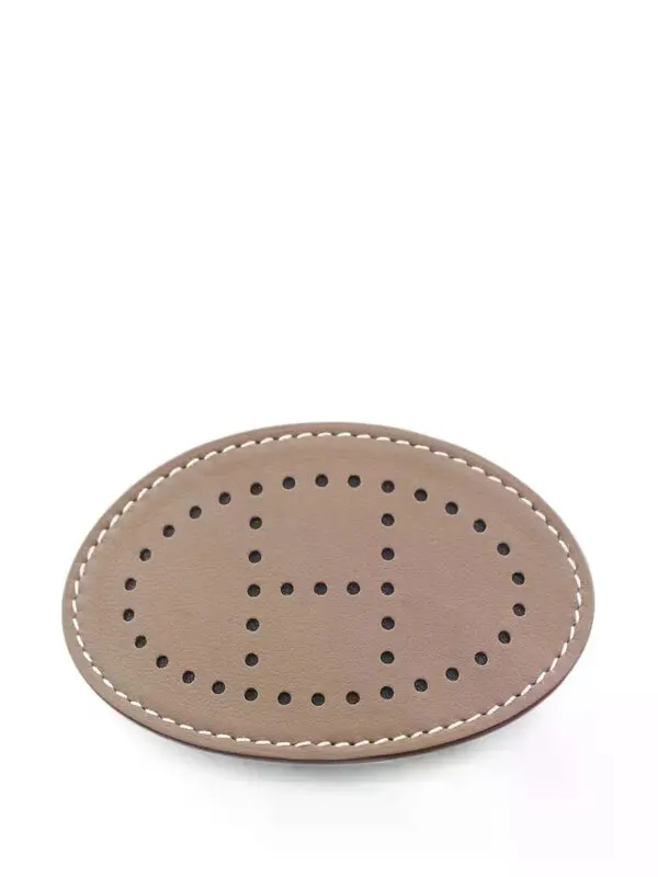 Hermès Evelyne Perforated Hair Clip - Neutrals