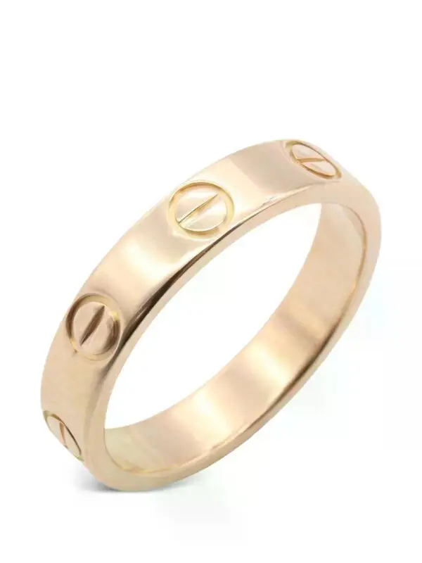 Cartier Mini Love Ring In 18k Rose Gold - Pink