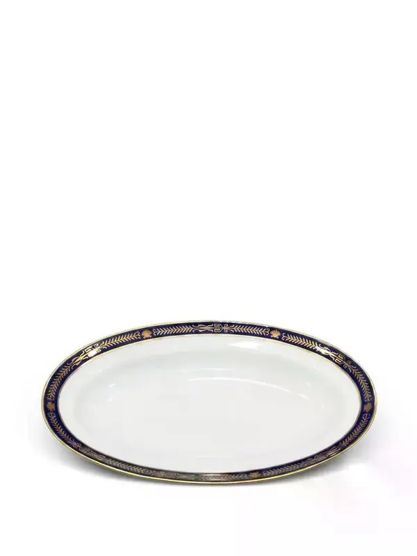 GINORI 1735 Raviera Impero Cleopatra Plate - White