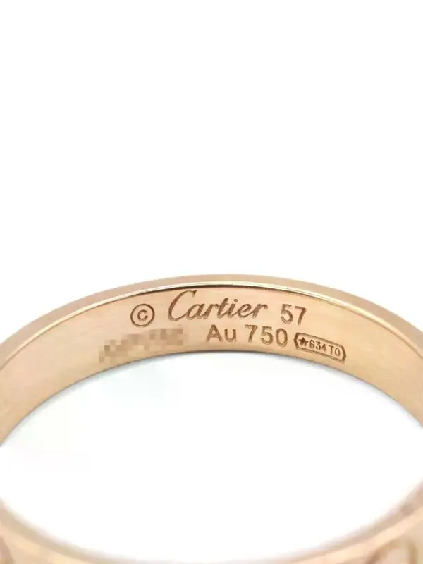 Cartier Mini Love Ring In 18k Rose Gold - Pink