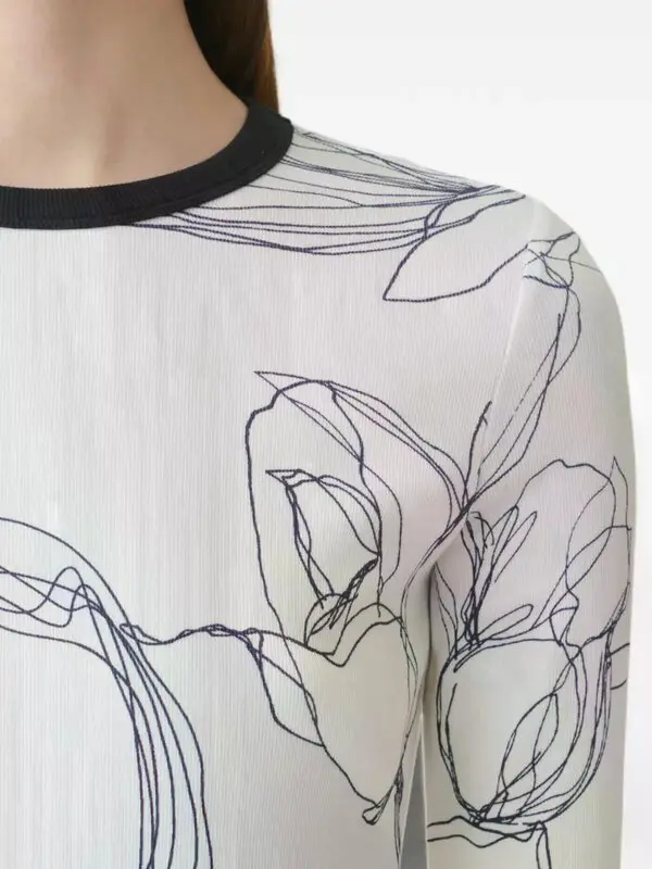 Fabiana Filippi Abstract Print T-shirt