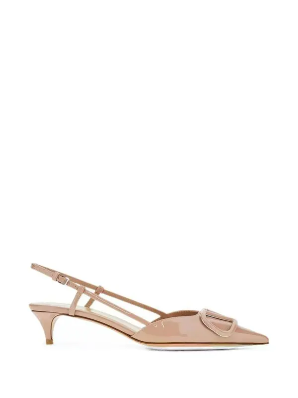 Valentino Garavani Vlogo Signature Slingback Pumps - Pink