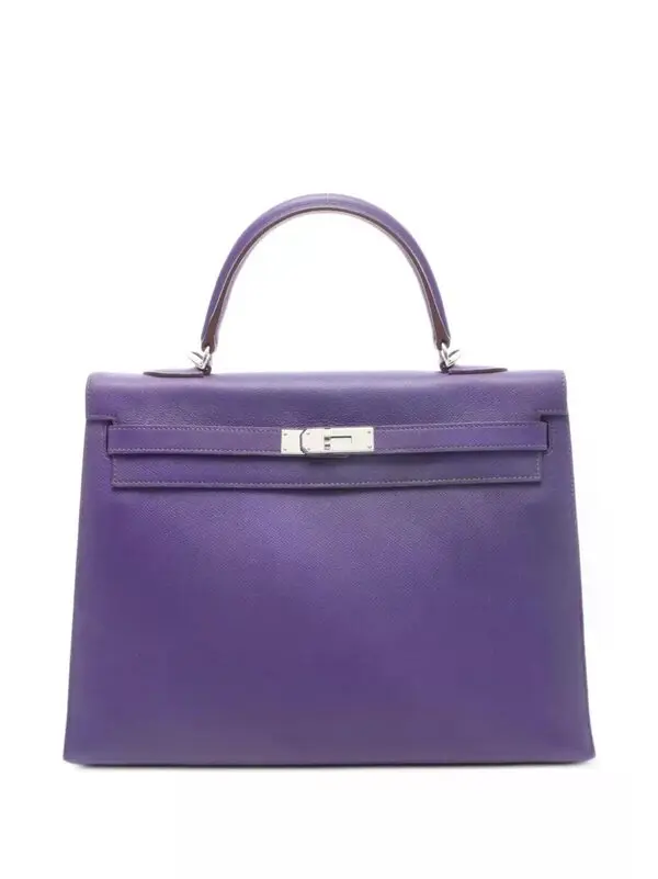 Hermès 35 Kelly Handbag - Purple