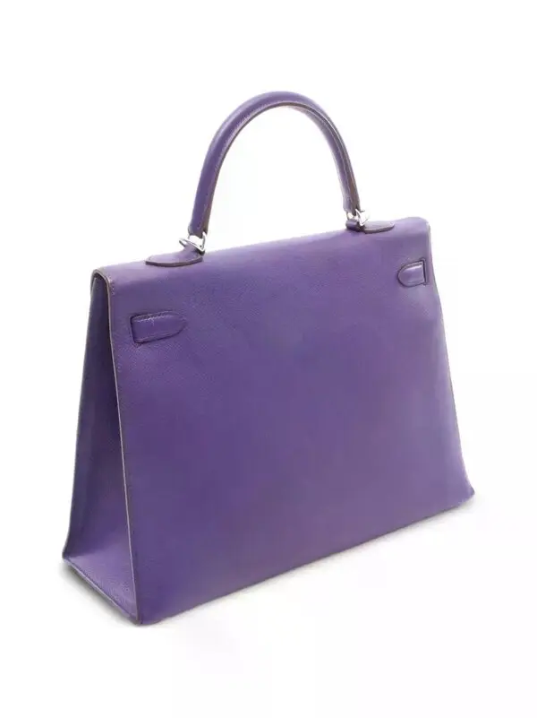 Hermès 35 Kelly Handbag - Purple
