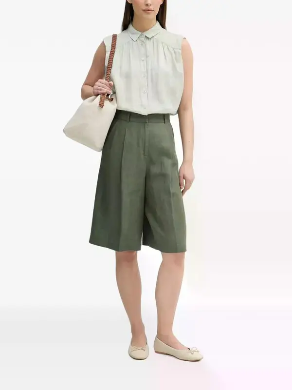BENETTON Sleeveless Gathered Shirt