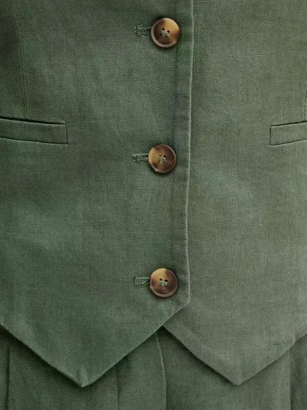 BENETTON Button-up Waistcoat