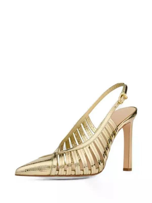 Michael Kors Leather Caged Sandals