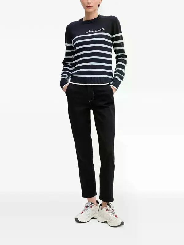 BENETTON Contrast-stitch Straight-leg Jeans