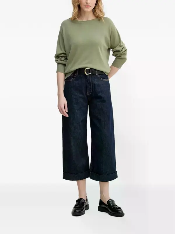 BENETTON Ribbed-trim Sweater
