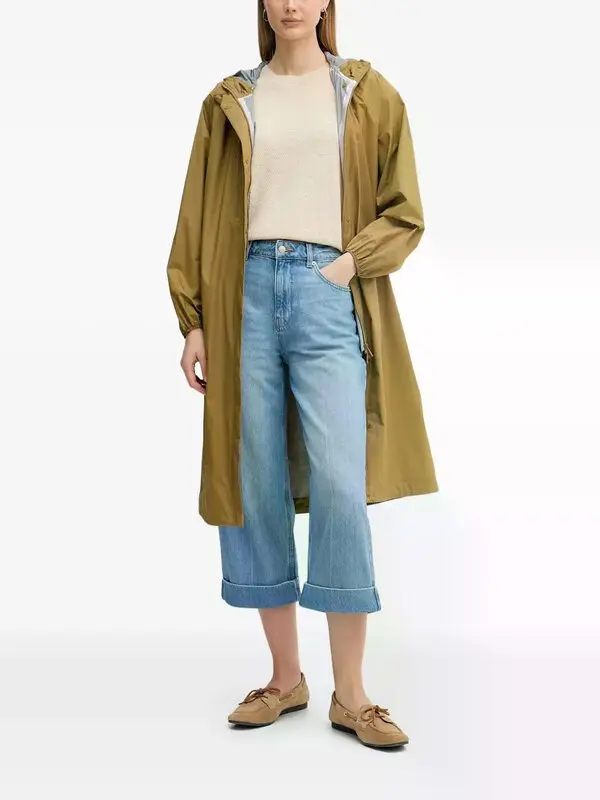 BENETTON Turn-up Wide-leg Jeans