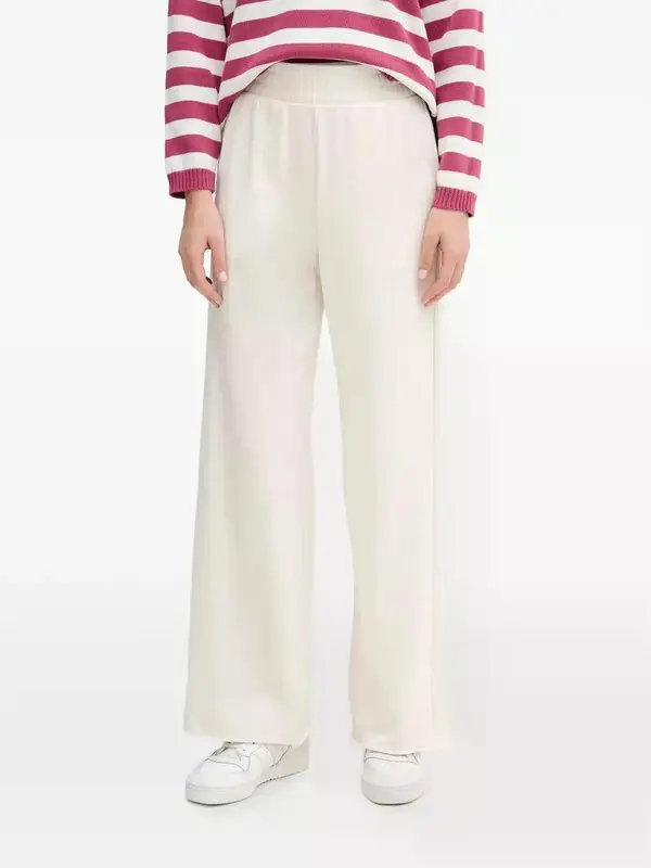 BENETTON Elasticated-waist Raw-cut Track Pants