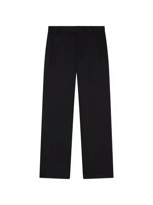 Armani Exchange Wide-leg Trousers - Black