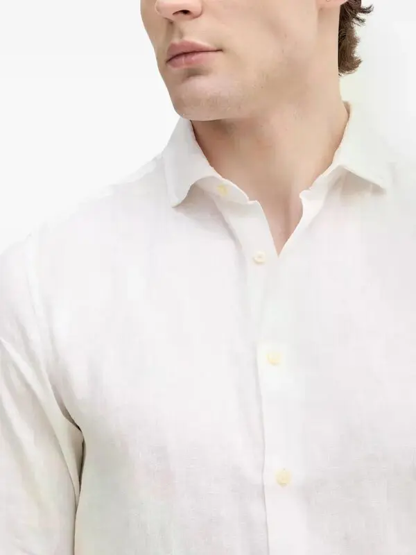BENETTON Long-sleeve Button-up Shirt