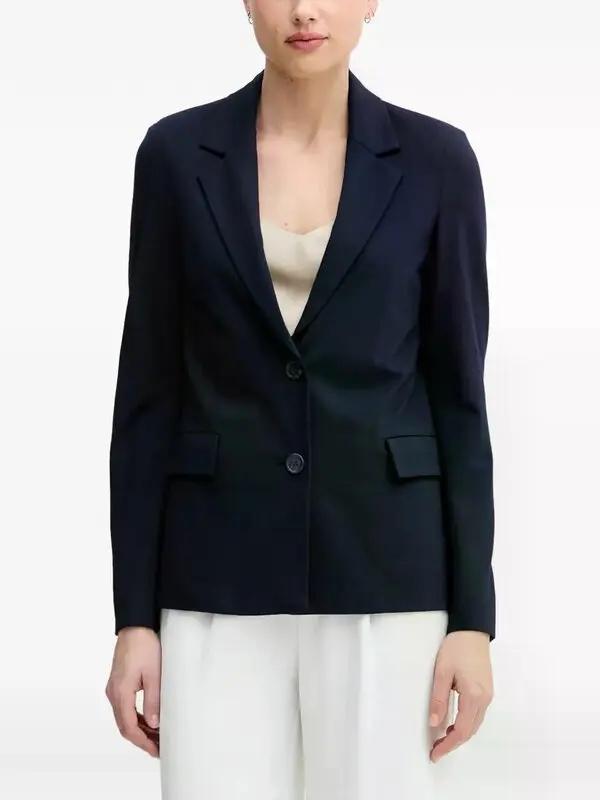 BENETTON Notched-lapel Button-fastening Blazer