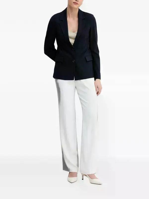 BENETTON Notched-lapel Button-fastening Blazer