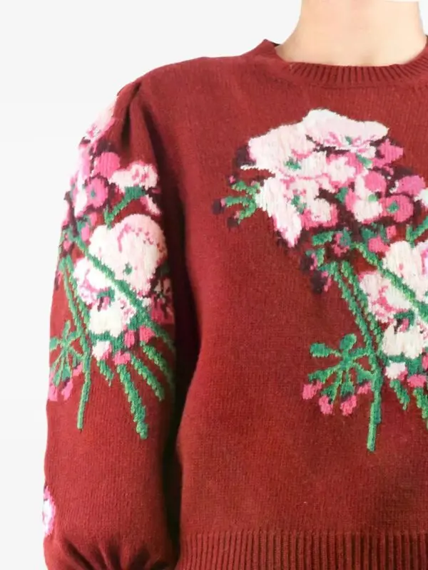Gucci Puff-sleeve Wool Sweater